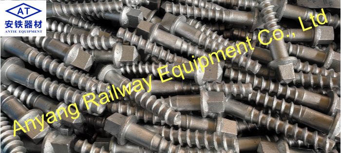 M24×160 Railway Sleeper Screw Spike Made in China--Railway Rail ...